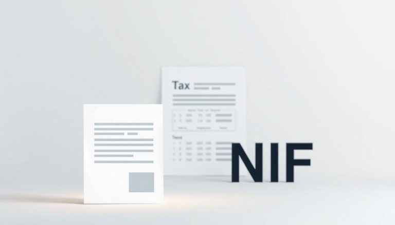 Tax registration and NIF (Portuguese tax number)